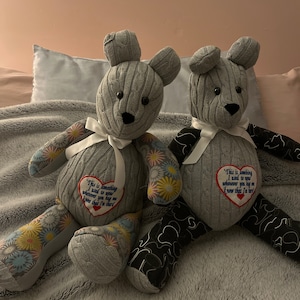 Memory Patches for Bears or Pillows | Etsy