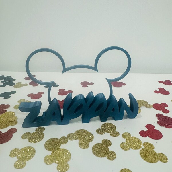 Personalized Disney Styled Name Plate, Customizable Name Plate, Disney ...
