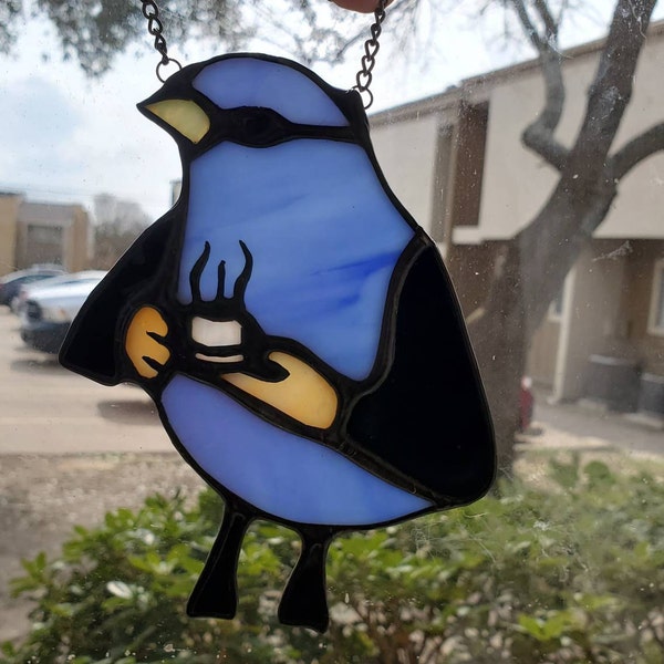 Wednesday Addams Stained Glass - Etsy