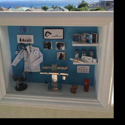 Hair Salon Miniature Shadow Box - Etsy