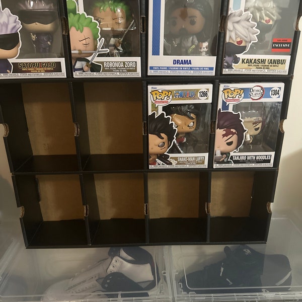 Funko Pop Display Kubbies TWELVE PACK Black or White. Single Row - Etsy