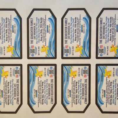 Norwegian Cruise Line Duck Tags Customized With YOUR Personal - Etsy