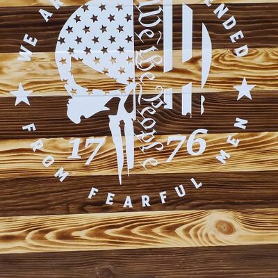 8646 American Flag Die Cut Decal Home Laptop Computer Truck Car Bumper ...