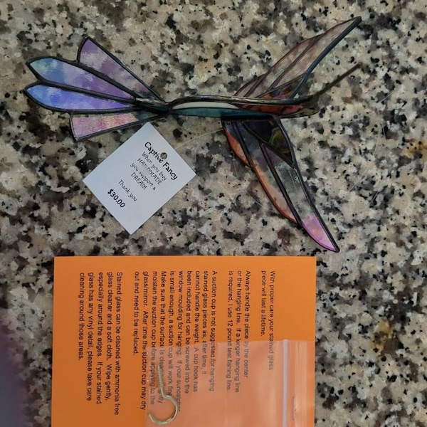 Stained Glass 3D Hummingbird Suncatcher (made to Order) - Etsy