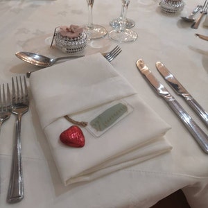 Mini Heart Mints Wedding Favours White Sweets - Etsy