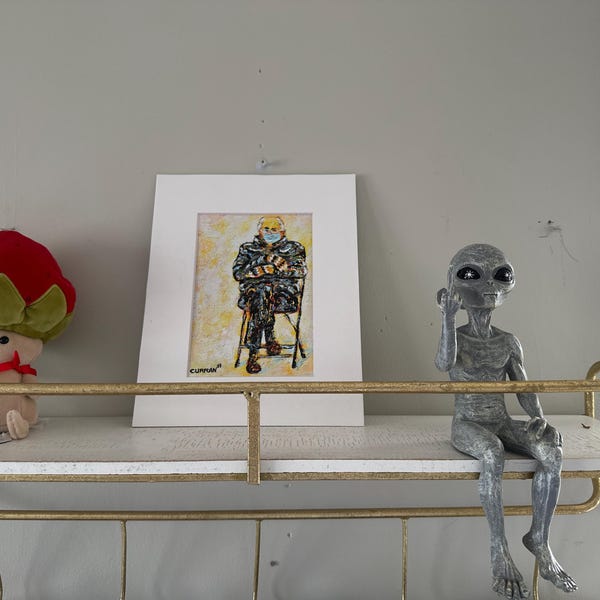 Rude Alien Statue “flipping the Bird” 10″ H Shelf Sitter ...