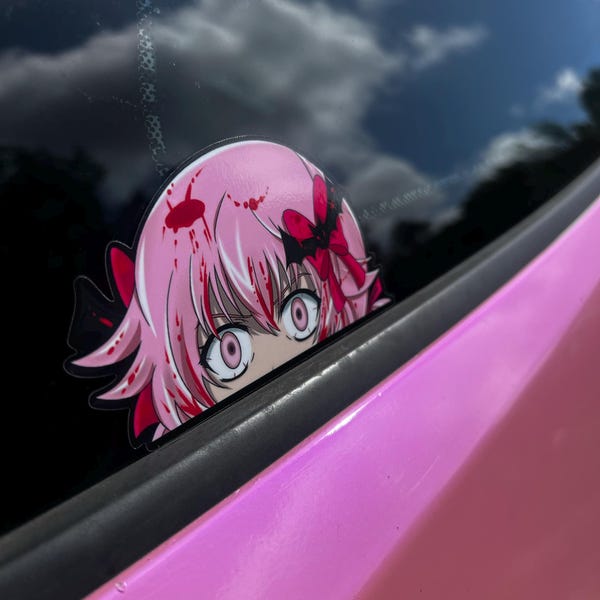 Miku Rabbit Hole Sticker |rabbit Hole Miku Peeker Sticker | Hatsune ...