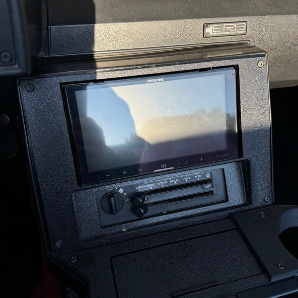 3rd Gen 82 92 Camaro Double Din Radio Bezel 3d Printed Etsy