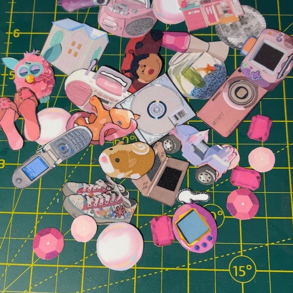 Nostalgic Food Stickers 2000s Stickers Pack Nostalgic Journaling Y2k ...