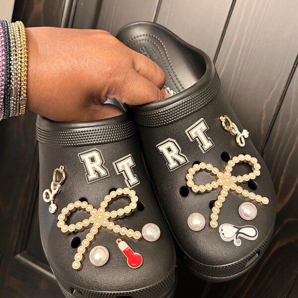 Hibiscus Flower Croc Charm - Etsy