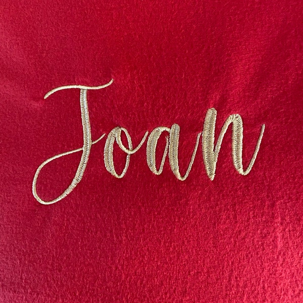 Cherish Script Digital Embroidery Font Alphabet 4 Sizes Instant ...