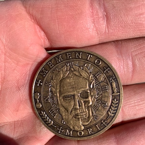 Dum Spiro Spero Coin EDC Reminder Coins Hope Challenge - Etsy