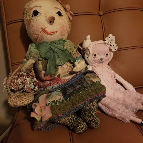 Walter - Textile Art Bird Hand Made Artistic Bird, Personaalized Bird ...