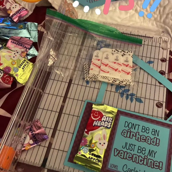 Printable Dont Be an AIRHEAD Tag Printable Valentines Day Cards ...