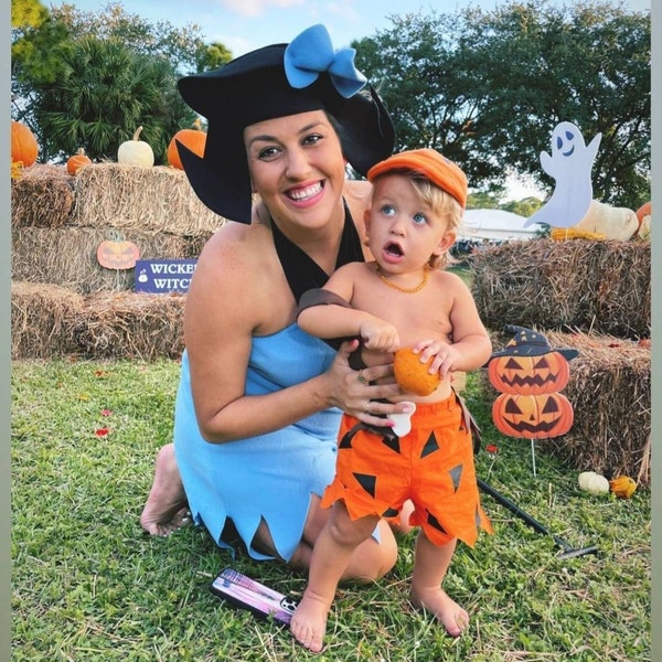 Cave Boy Bam First Birthday - Halloween - Toddler Shorts, Hat and Club ...