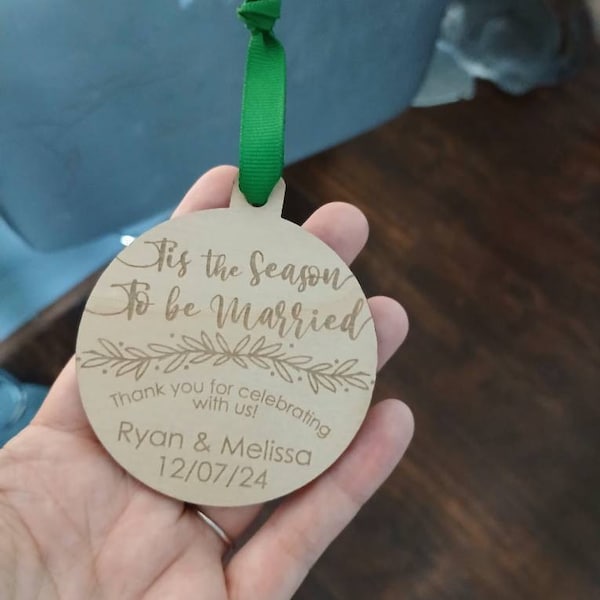 Rustic Wooden Table Number Tag // Farmhouse Style // Wedding Table ...