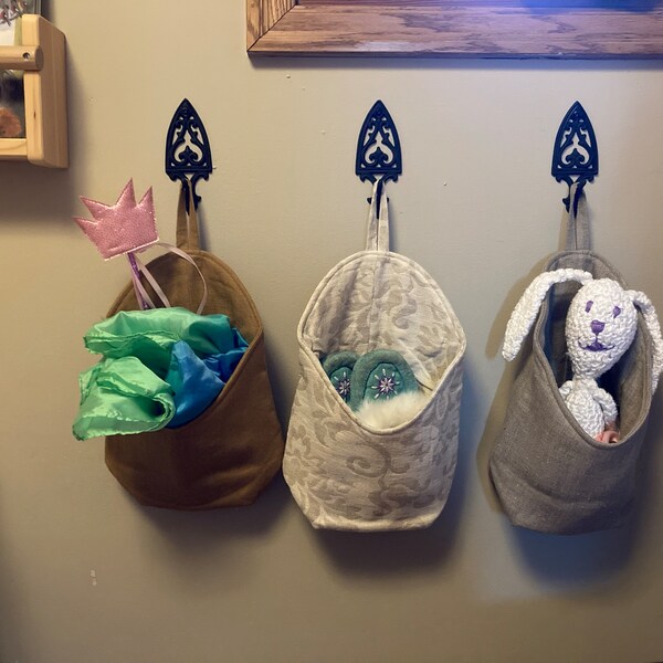 Linen Bag With Loop - Reusable Kitchen Bag With Insulated Cotton ...