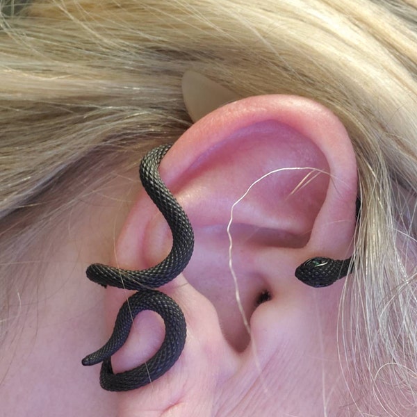 SINGLE Snake Earring,snake Earring, Gothic Earring, Gothic Jewelry ...
