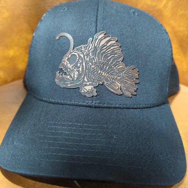 Turkey Tom Trucker Hat | Genuine Leatherette Patch Hat | Snapback - Etsy