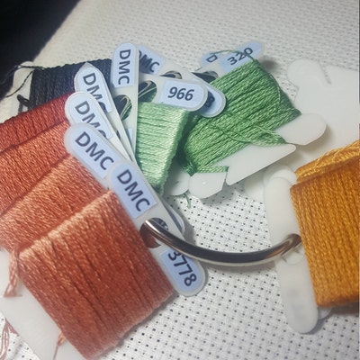 DMC Thread Labels Organize Your Bobbins With Large Font Number Stickers ...