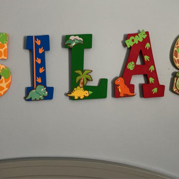 3 REX Birthday Letters, 3 Rex Birthday Centerpiece, 3 REX Birthday ...