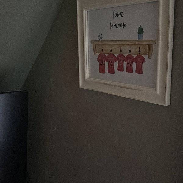 Fathers Day Football Gift - Fathers Day Print - Football Print - Daddy ...