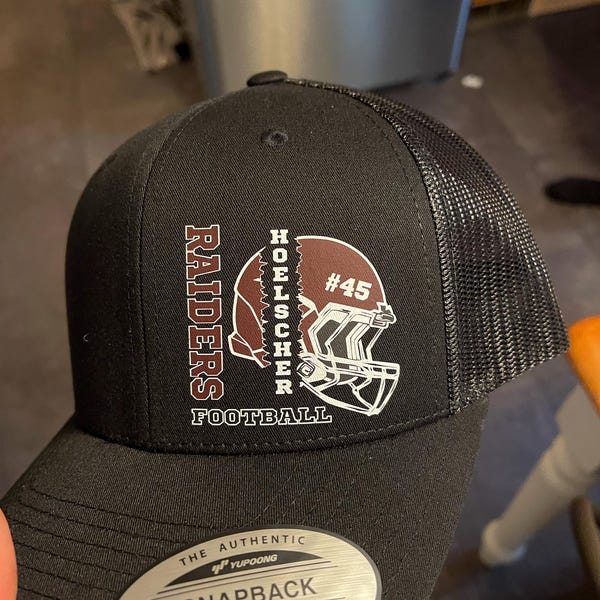 Custom Racing Number Hat, Racing Name and Number Hat, Personalized ...