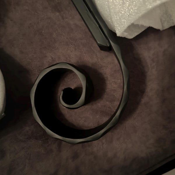 Custom Length Metal Stair Railing, Hand Rail for Steps, Custom Length ...