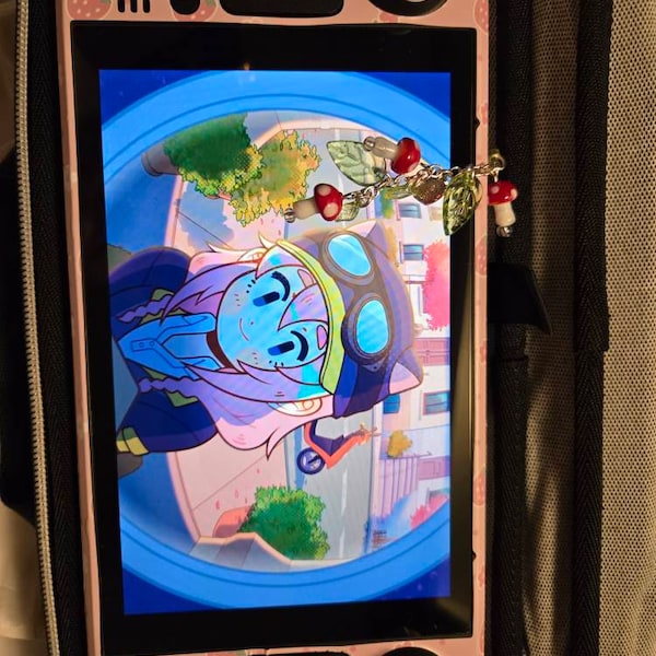 Cute Pink Strawberry Daisy Steam Deck Skin, Kawaii Floral Pastel Soft ...