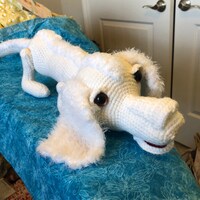 Amigurumi Crochet Pattern for Falkor Inspired Luck Dragon. - Etsy Canada
