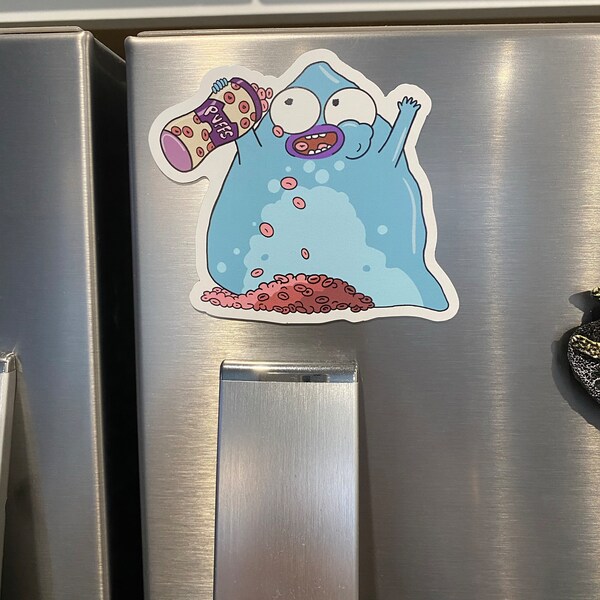 Gory Donut, Jelly Donut, Gothic Donut, Donut Sticker, Spooky Season ...