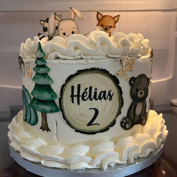 Stag Wafer Topper - Edible Cake Decorations - Birthday, Anniversary - Etsy