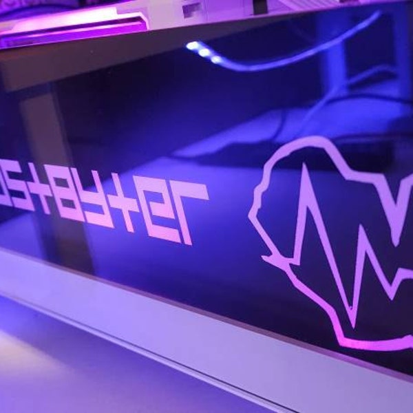 Personalized Gaming Computer RGB Plate,gaming Pc Mods, Custom Pc RGB ...