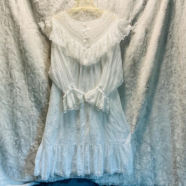 Victorian Nightgown, Edwardian Clothing, Antique Night Gown, Vintage ...