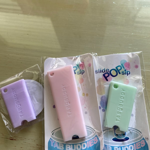 Tab Buddy Classic - Adaptive Soda Can Tab Opener Help for Kids, Long ...