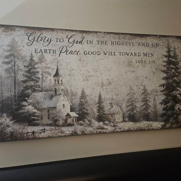 Large Farmhouse Sign Modern Farmhouse Wall Decor Rustic Kitchen Sign ...