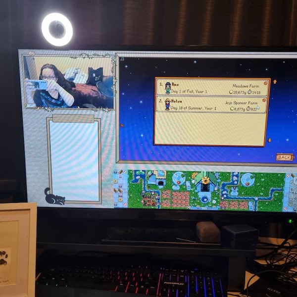 4 Animated Cozy Stream Screens for Twitch | Twitch Overlay | Stream ...