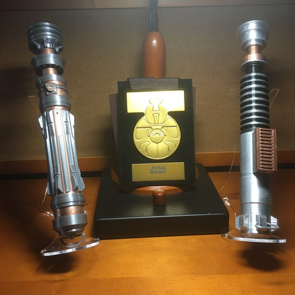 BEST Vertical Acrylic Lightsaber Stand, Acrylic Saber Display, Acrylic ...