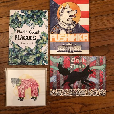 Devil Dogs A Zine/art Book/comic About the Demonic Black Dog Myth - Etsy