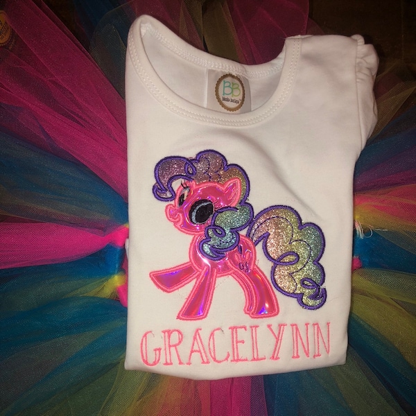 My Little Pony Machine Applique Design in 2 Sizes ---instant Download ...