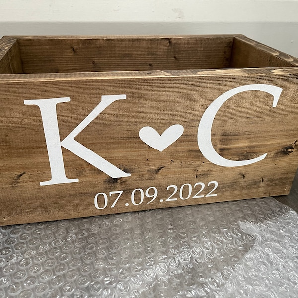 Card Box, Card Holder, Cards Sign, Gift Table Box, Rustic Wood Wedding ...