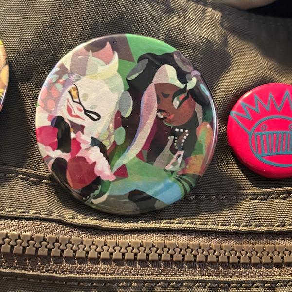 Splatoon Pin Buttons 2.25 - Etsy