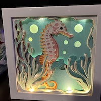 River, Lake and Waterfall Water Shadow Box Bundle, 3D SVG Shadowbox 3 ...