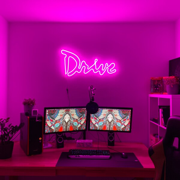 Drive Movie - Neon Sign - Etsy