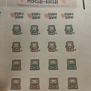 Cute Weight Tracker Printable Planner Sticker/ Fitness Printable ...