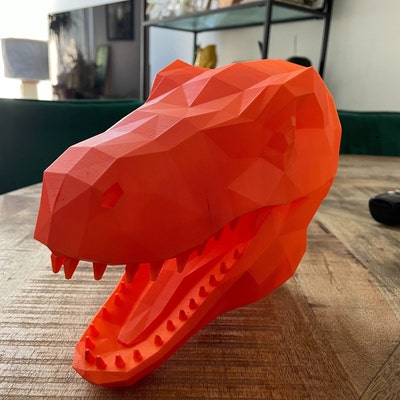 Irritator Skull Wall Art Dinosaur Wall Mount 3D Printed - Etsy