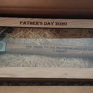 Custom Engraved Hammer / Wooden Gift Box Unique Gift for | Etsy