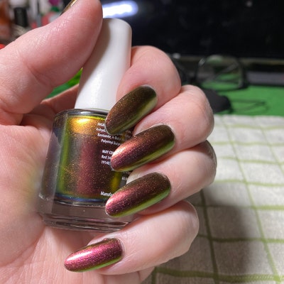 Mega Multichrome mystery Multi-color Shifting Polish: Custom-blended ...