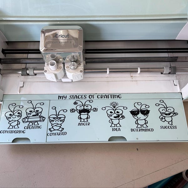 7 Stages of Crafting SVG, Cricut Cutie Stages of Crafting, SVG Files ...