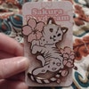 Pumpkin Cat N Ghost Bat Pin Kawaii Pastel Halloween Pin Hard Enamel 1.3 ...